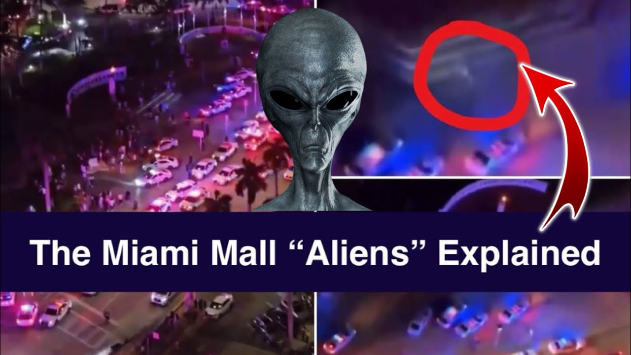 Miami Mall Aliens DEBUNKED!!! - YouTube