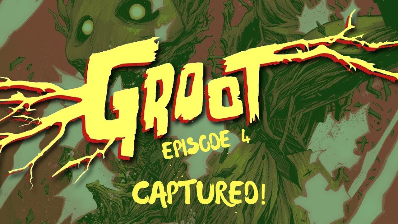 Groot #4 Captured! (Motion Comic)|Marvel|Baby Groot|Rocket Raccoon ...