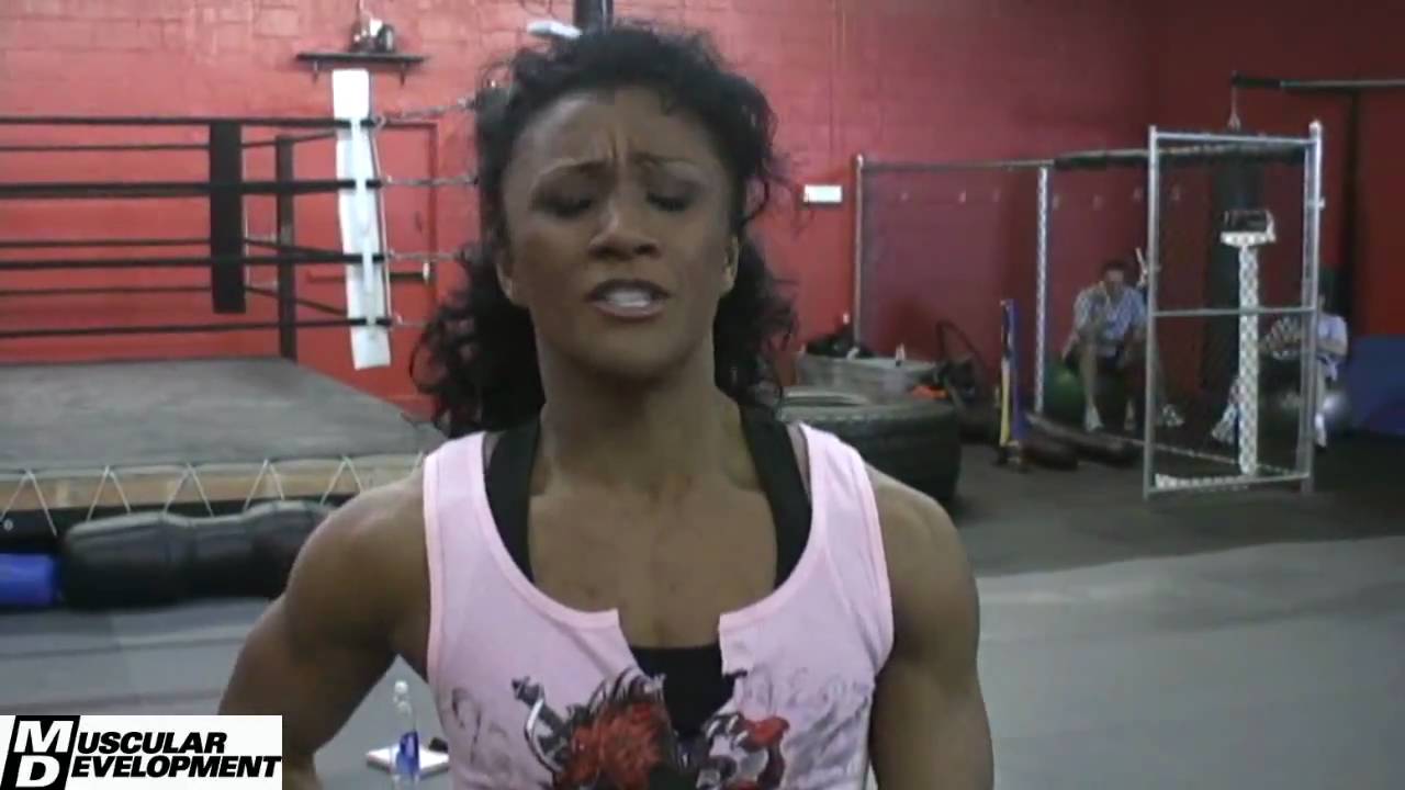 Tanji Johnson-Prepares for New York Fitness Pro: Part 1 - YouTube