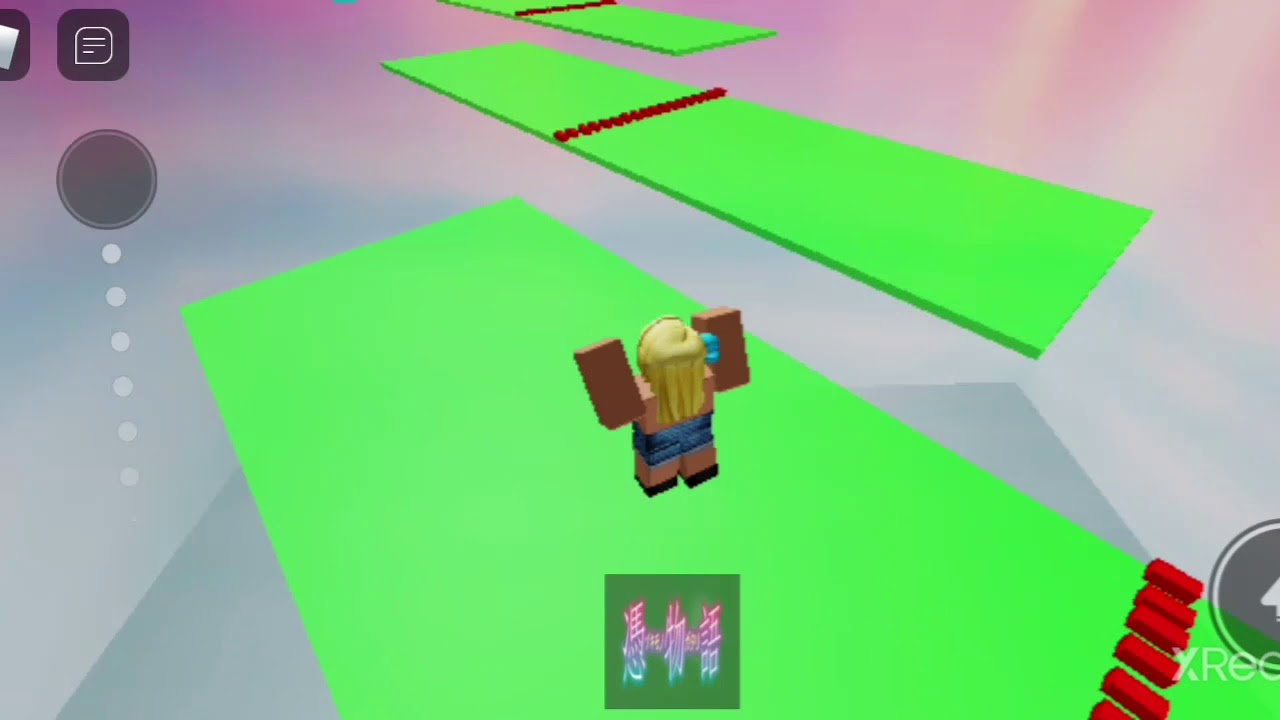 Roblox game Tiles hop - YouTube