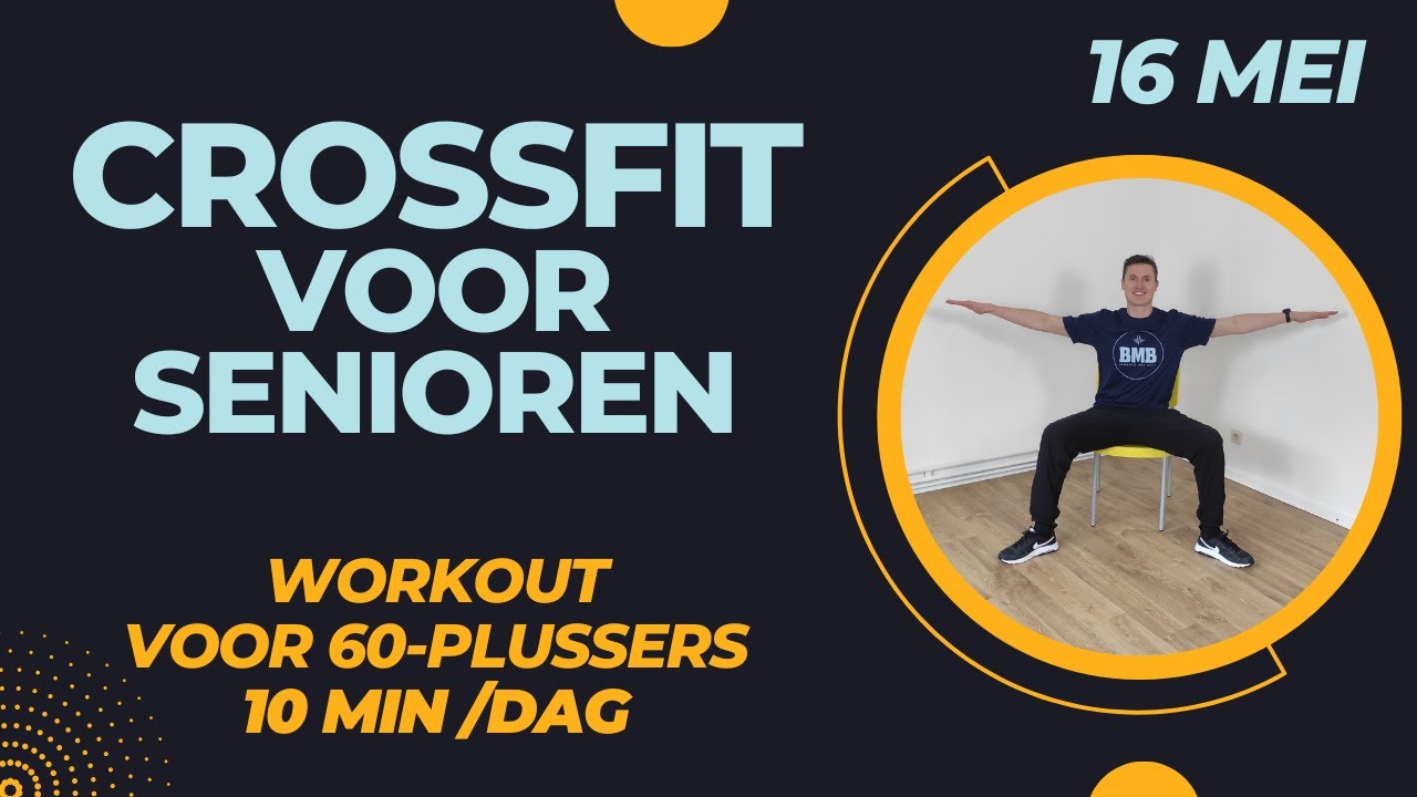 CROSSFIT training voor 60-plussers (of beginners) - 10 minuten - YouTube