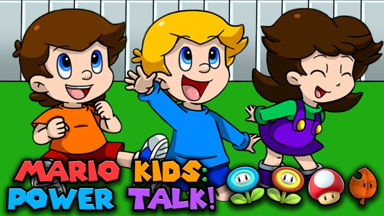 🍄Power Talk🍄 ⭐️Nintendrawer⭐️ 🍁Mario Kids Comic Dub🍁 - YouTube