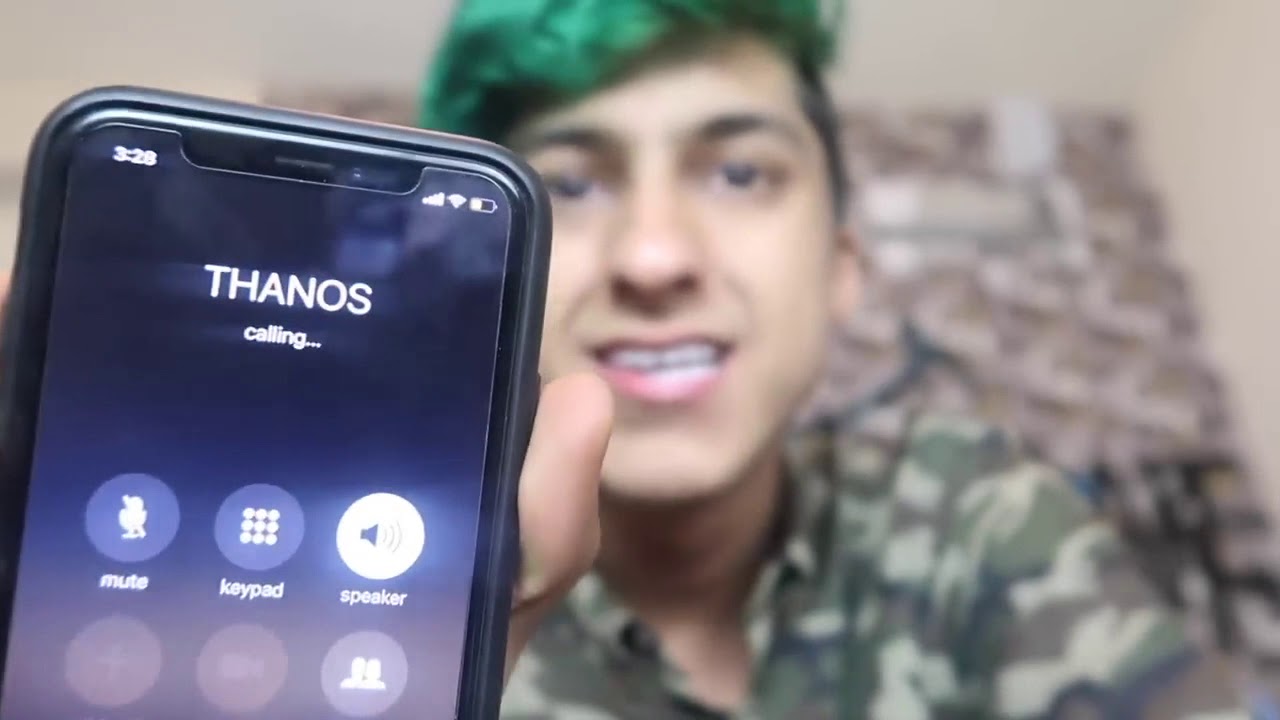 Calling Thanos at 3 A M but I tried to make it make it even cringier ...