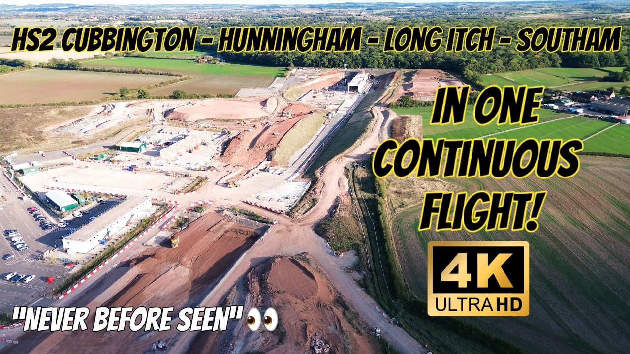 HS2 Cubbington - Hunningham - Long Itchington - Southam In One ...