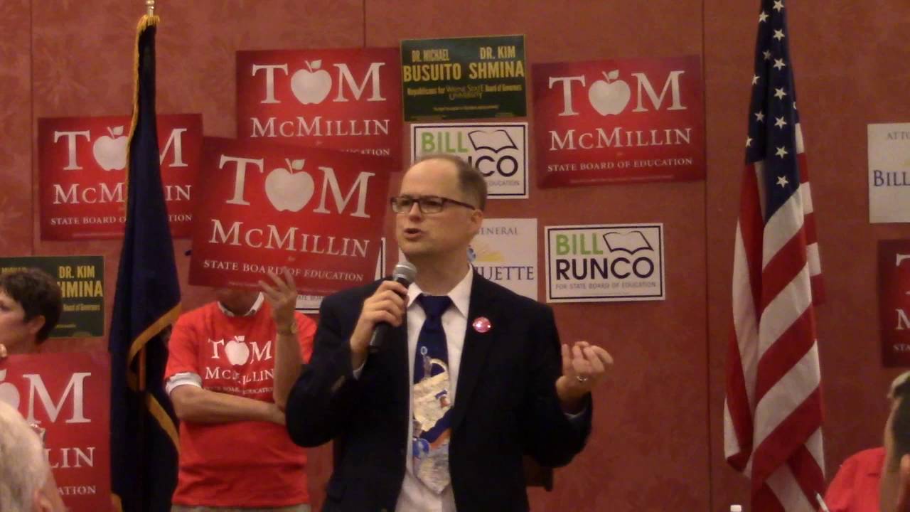 k Tom McMillen for MI State BOE - YouTube
