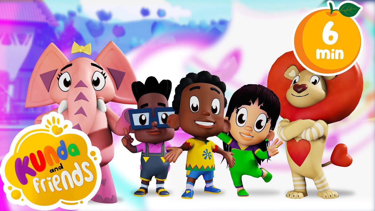 Kunda & Friends Upbeat Mix 🎶 | Nursery Rhymes | Kids Cartoons ...