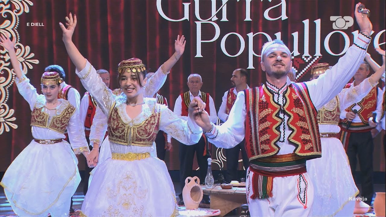 Vallja e zileve - Gurra Popullore Kavajë - E Diell - YouTube