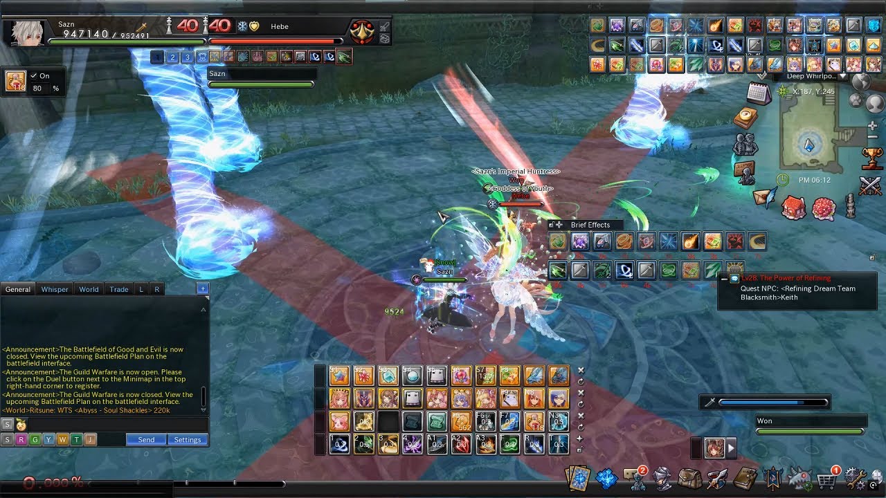Subless Tachi - Deep Whirlpool Abyss (Solo Abyss) | Aura Kingdom.to ...