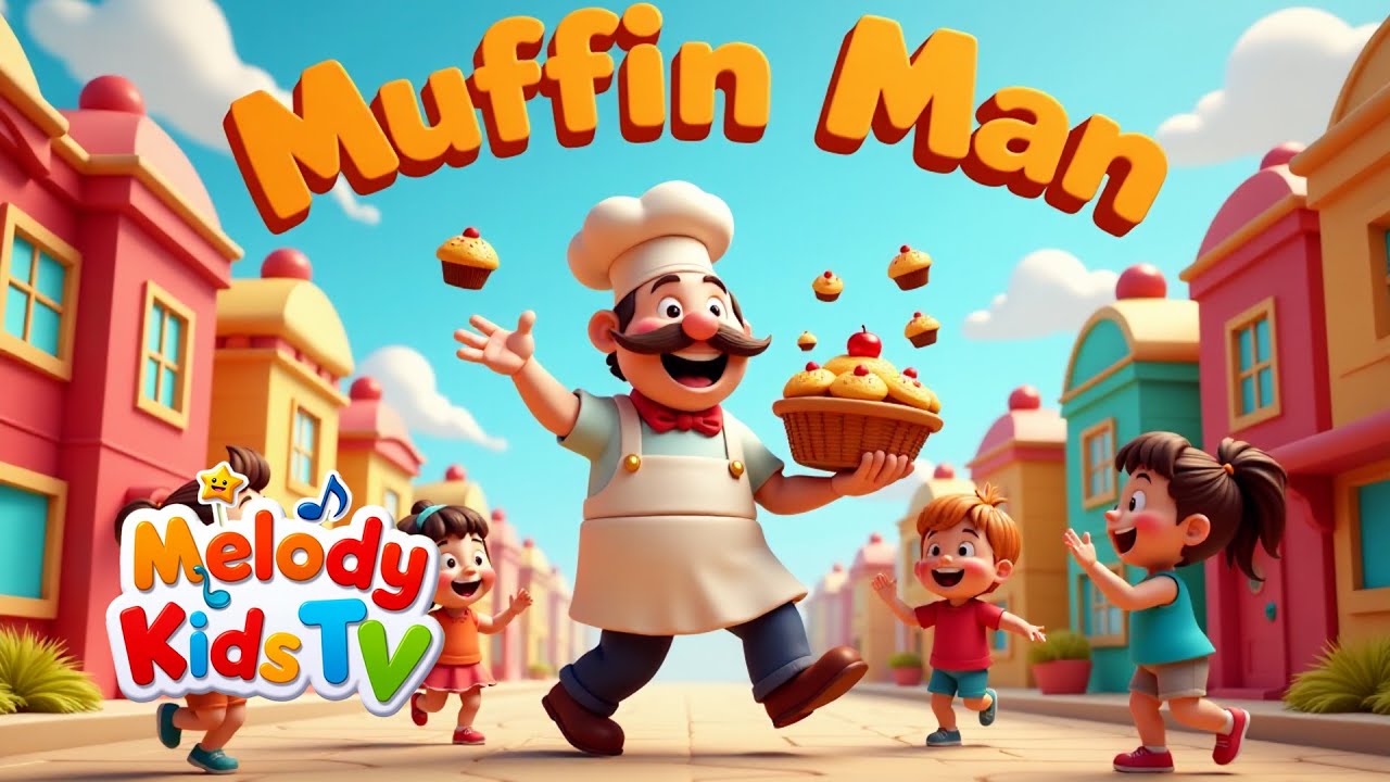 Learn with the Muffin Man: A Sweet and Fun Song! + More Nursery Rhymes ...