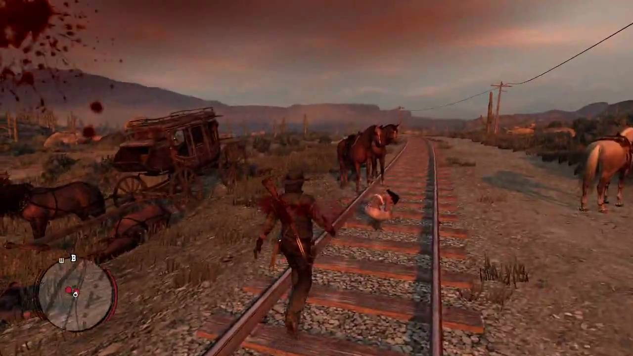 Campaign single player Red Dead Redemption gameplay 1 - YouTube