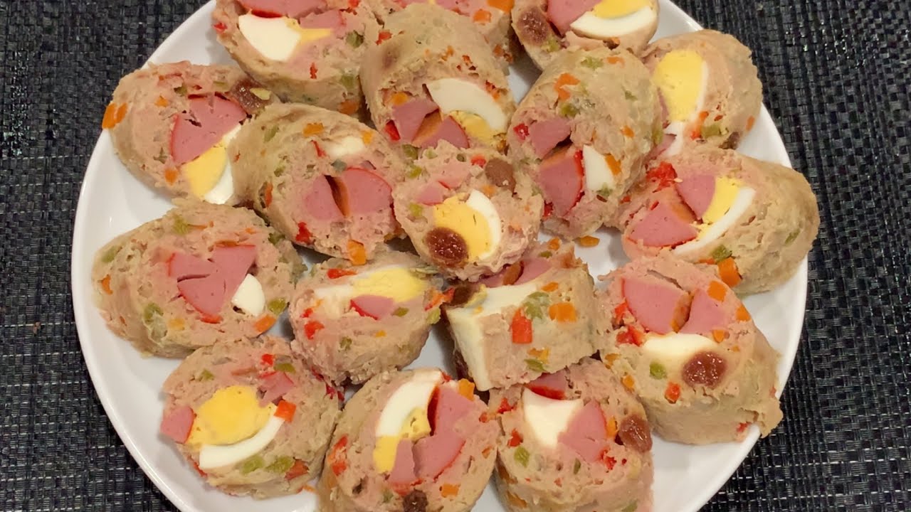 PORK EMBUTIDO RECIPE | STEAMED FILIPINO MEATLOAF | YUMMY PORK EMBUTIDO ...