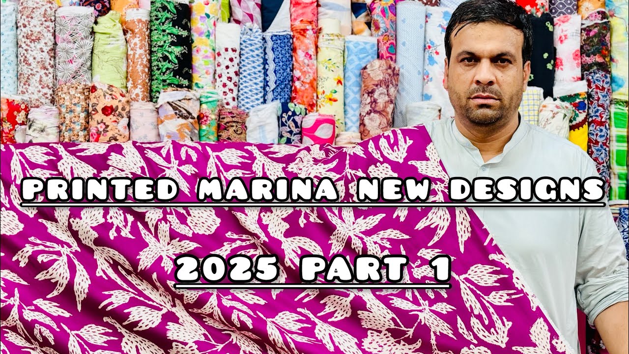 Printed Marina new Designs available 2025 part 1 - YouTube