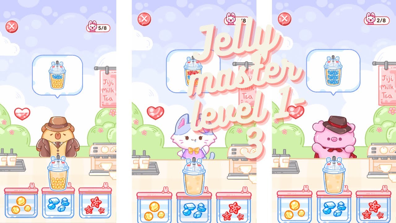 Jelly Master: Mukbang ASMR LEVEL 1 - 3 - YouTube