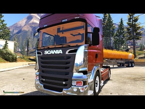 GTA V - Scania R730 - YouTube