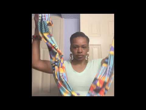 NBQC African Print Turban Headwraps Tutorial