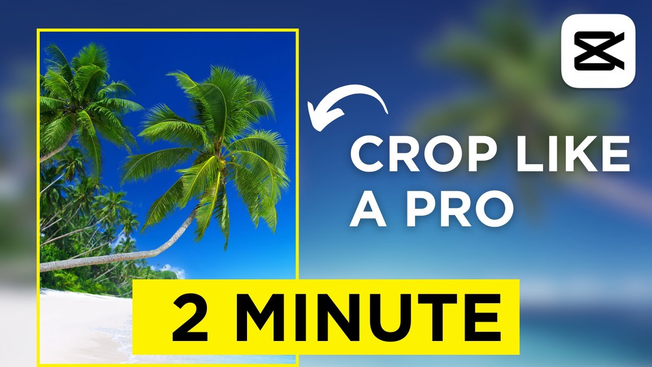 How to CROP like a PRO in CAPCUT 2024 - YouTube