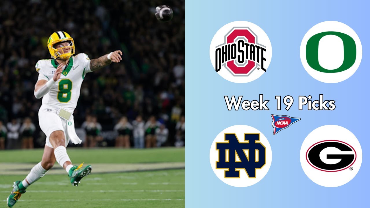College Football Week 19 Picks & Predictions // 2024 - YouTube