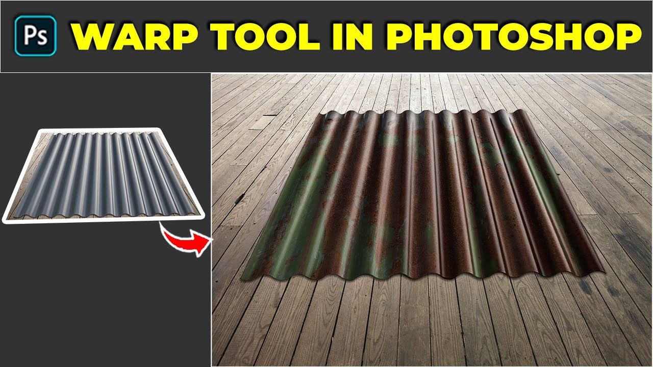 Distort and Warp Objects in Photoshop! - YouTube