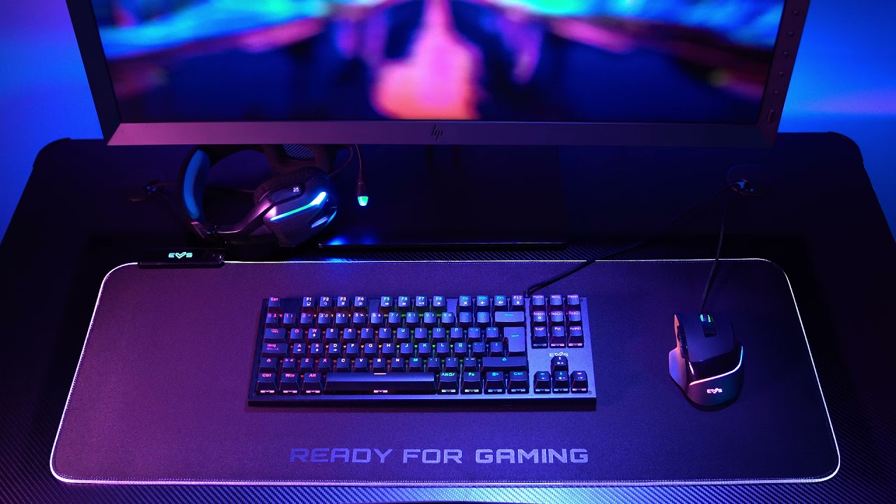 GAMING MOUSE PAD ESG P5 RGB - Tapis de Souris avec surface résistant ...