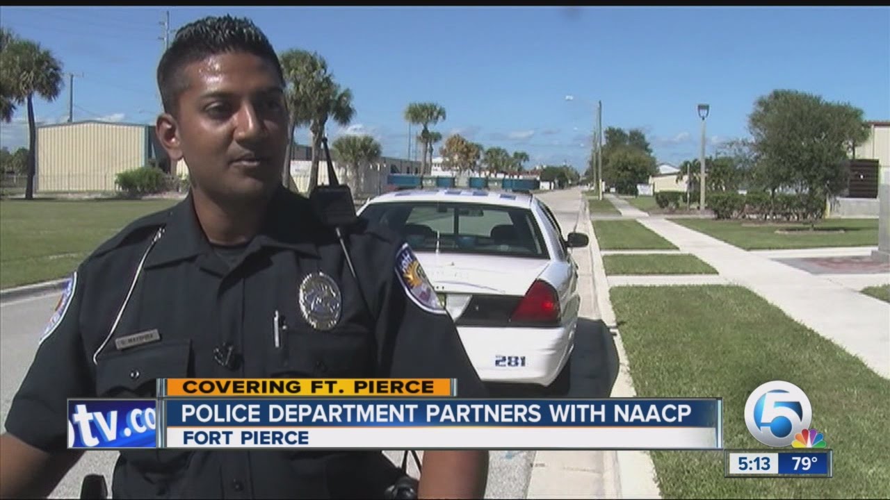 Fort Pierce: Police department partners with NAACP - YouTube