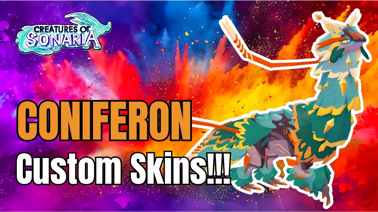 CONIFERON Skin Ideas! | Creatures of Sonaria - YouTube