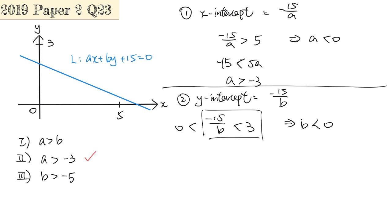 DSE Maths 2019 Paper 2 Q23 - YouTube