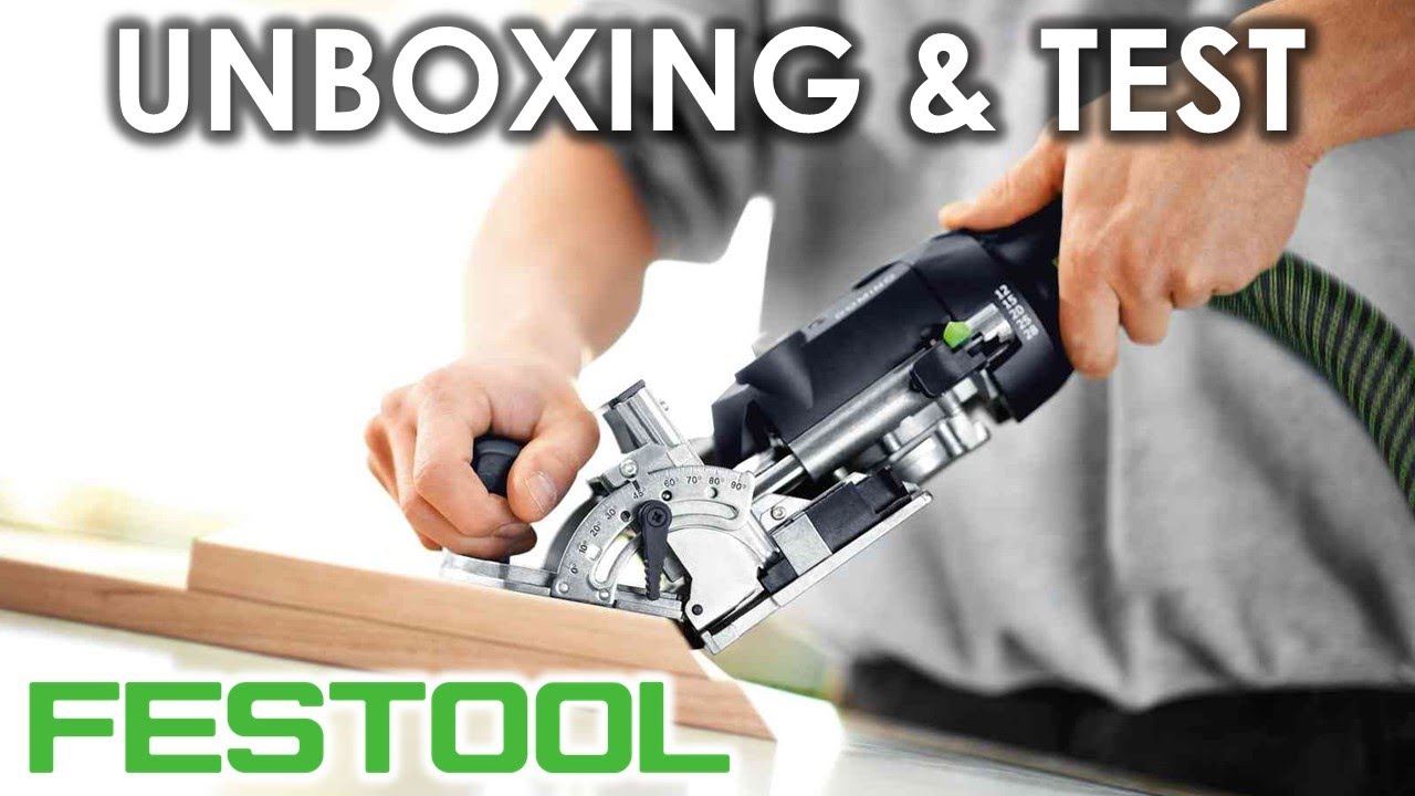 UNBOXING & TEST : FESTOOL DOMINO DF500 - YouTube