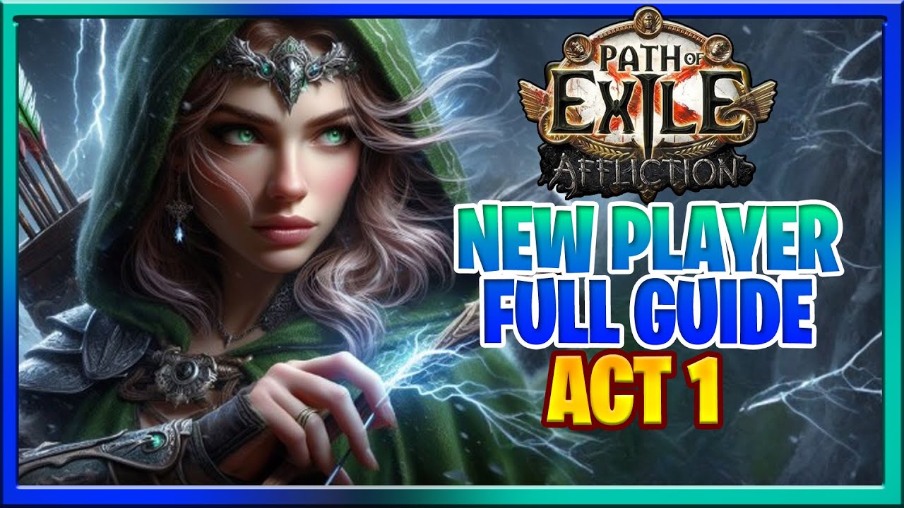 Path of Exile Affliction League Beginners Guide Part 1 Act 1 3.23 ...