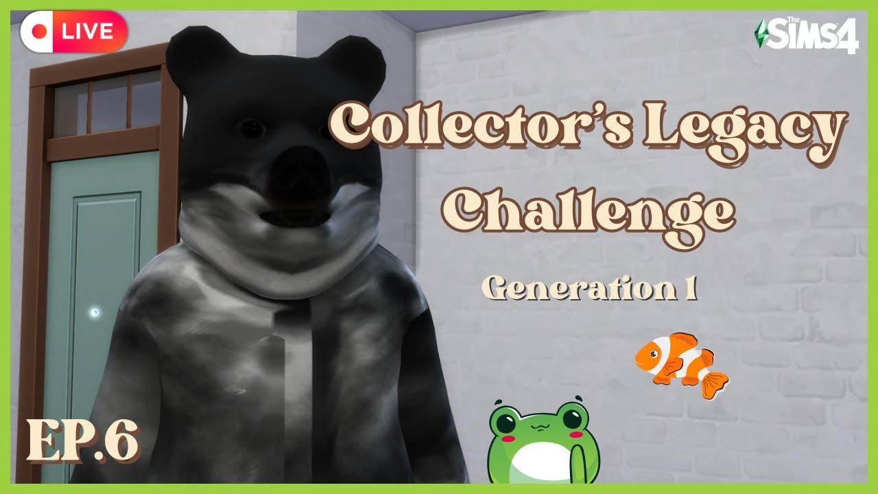 Live เกมตกปลาง่าย Collects Legacy Challenge Gen 1 Ep 6 The Sims 4
