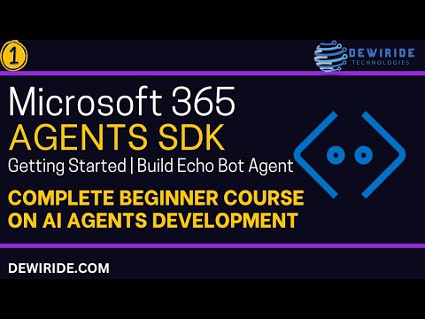 Erste Schritte mit dem Microsoft 365 Agents SDK | Erstellen eines Echo Bot-Agenten in C# | Tutori...