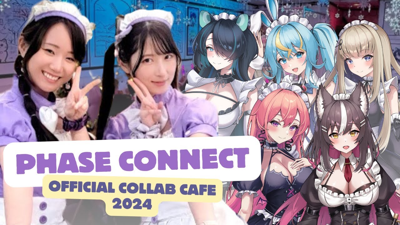 Phase Connect Cafe | VTuber Maid Cafe Collaboration - YouTube