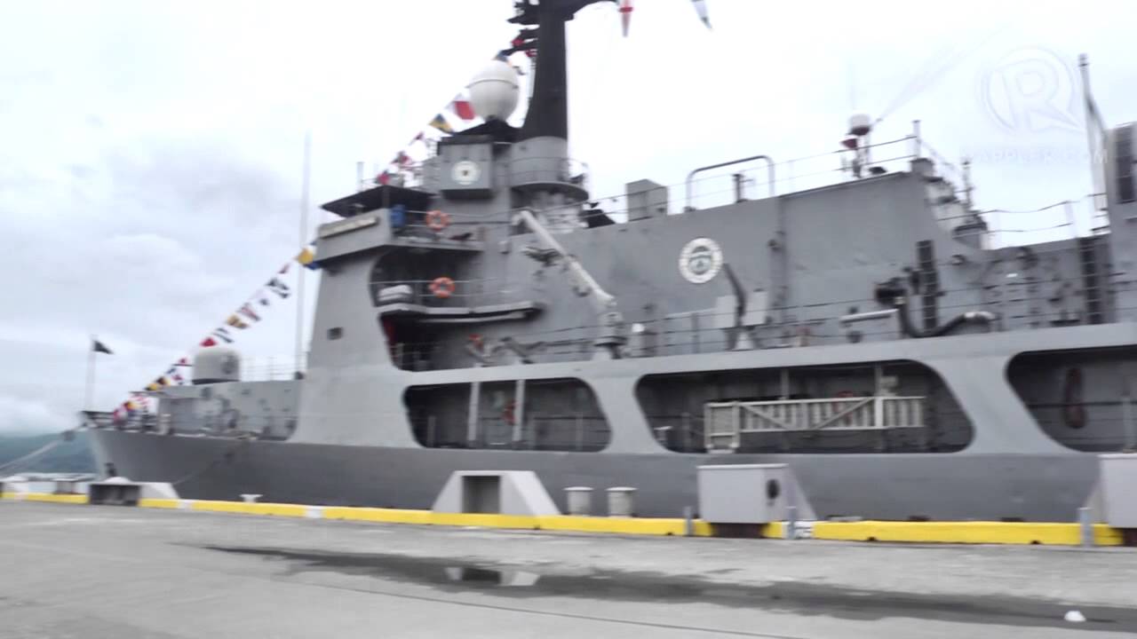 Refurbished BRP Alcaraz arrives in Subic - YouTube