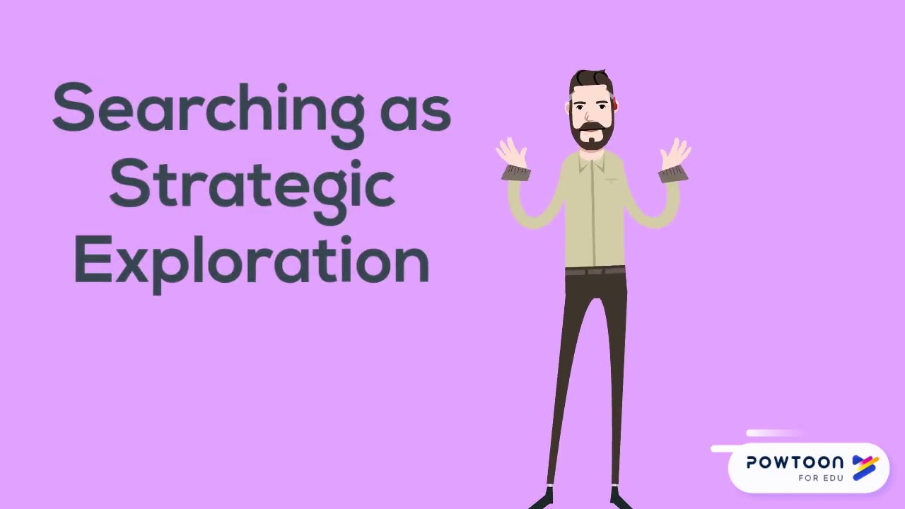 Searching as Strategic Exploration - YouTube