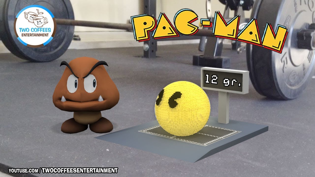 Pac-man and Goomba | In the gym - YouTube