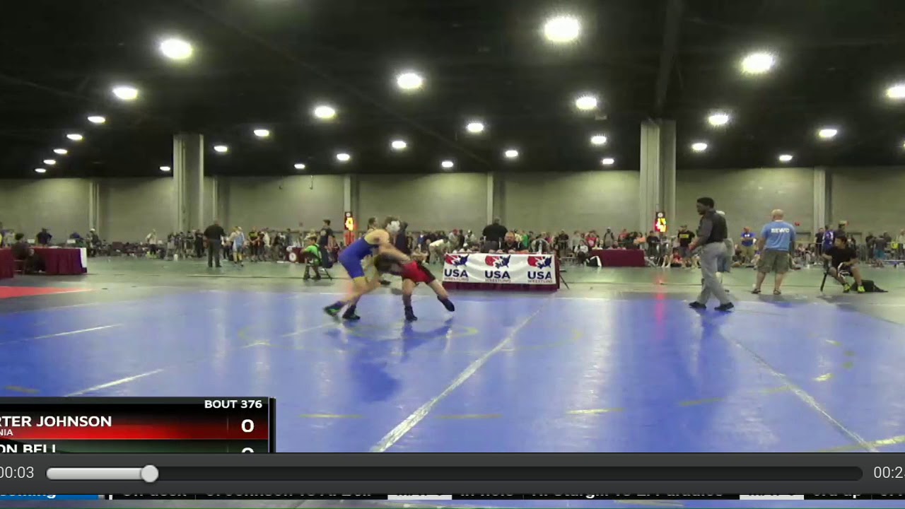 Carter Johnson SE regional wrestling - YouTube