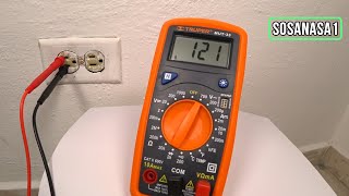Multimetro Digital: como medir voltaje alterno en casa ... | Doovi