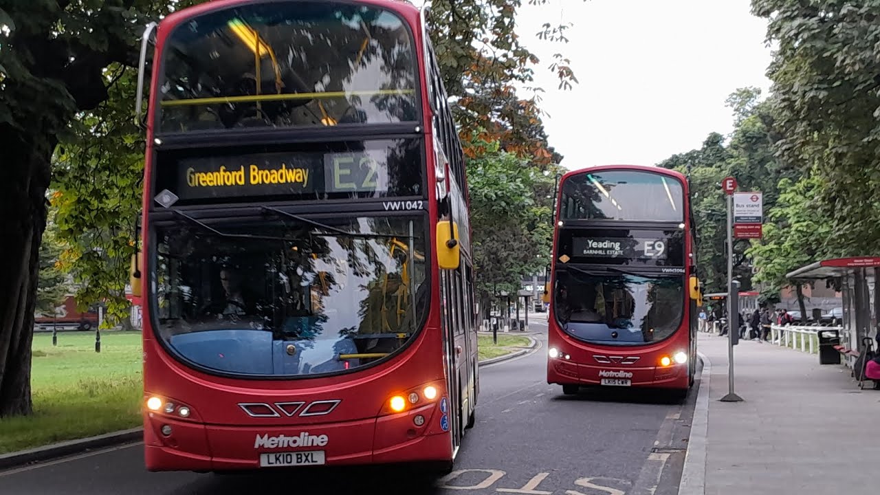 Shabby Ride * DECENT JOURNEY * Bus Route E2 | VW1042 / LK10 BXL ...