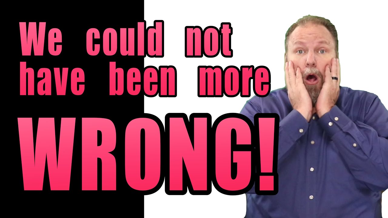 We thought we were so smart, not! - YouTube