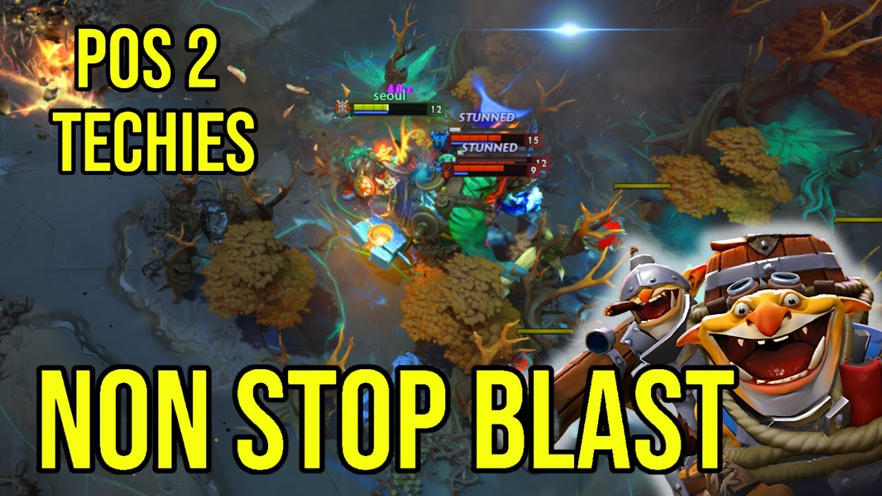 Techies Mid Take Over the Game - Non Stop Explosion! |Dota 2 Highlights ...