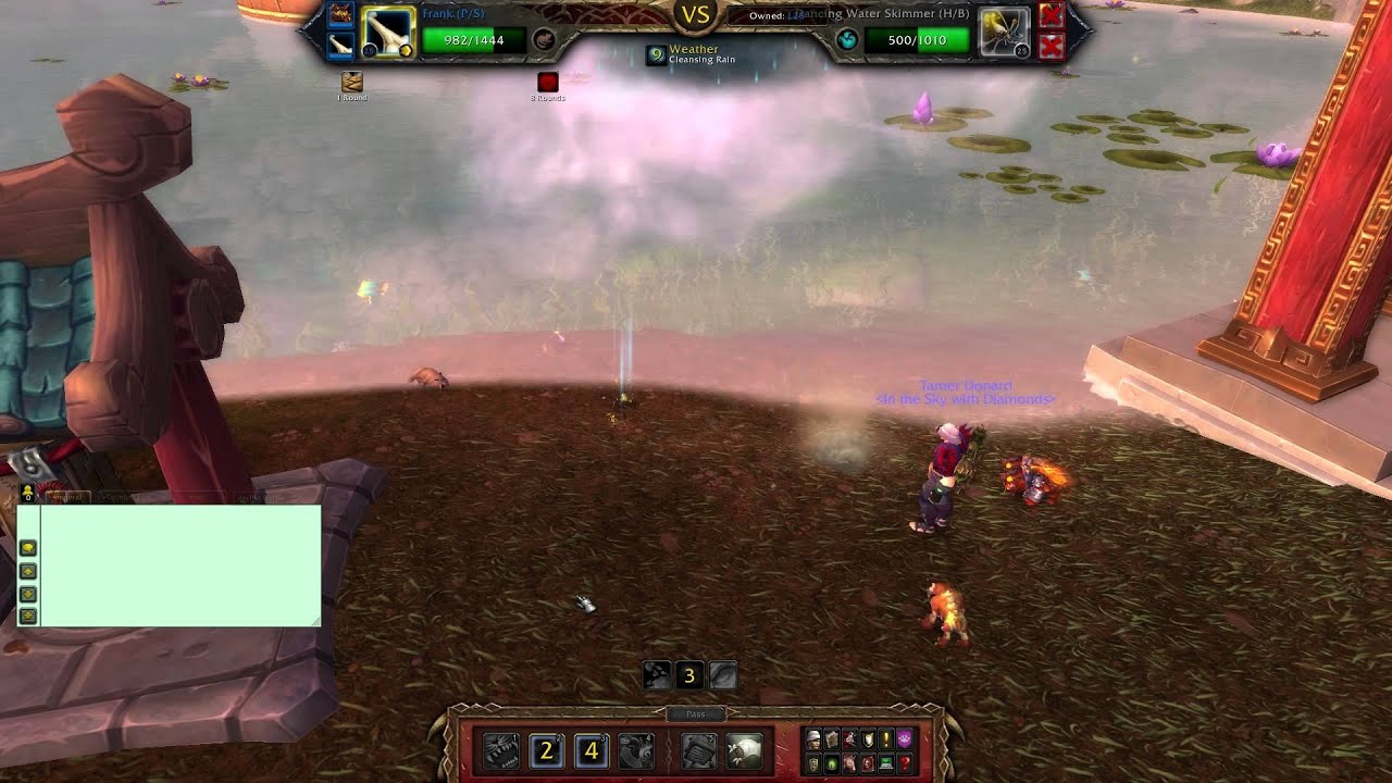 World of Warcraft Pet Battles: Pets At Level 25 Perky Pug - YouTube