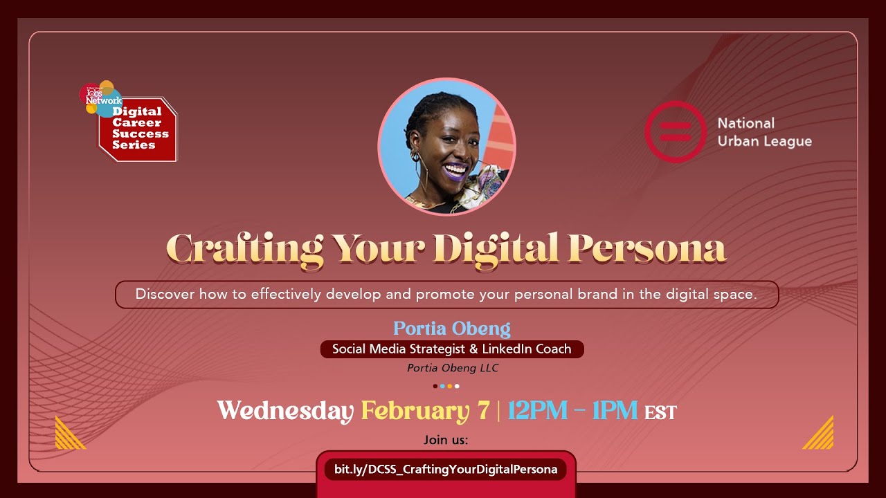 Digital Career Success Series: Crafting Your Digital Persona - YouTube