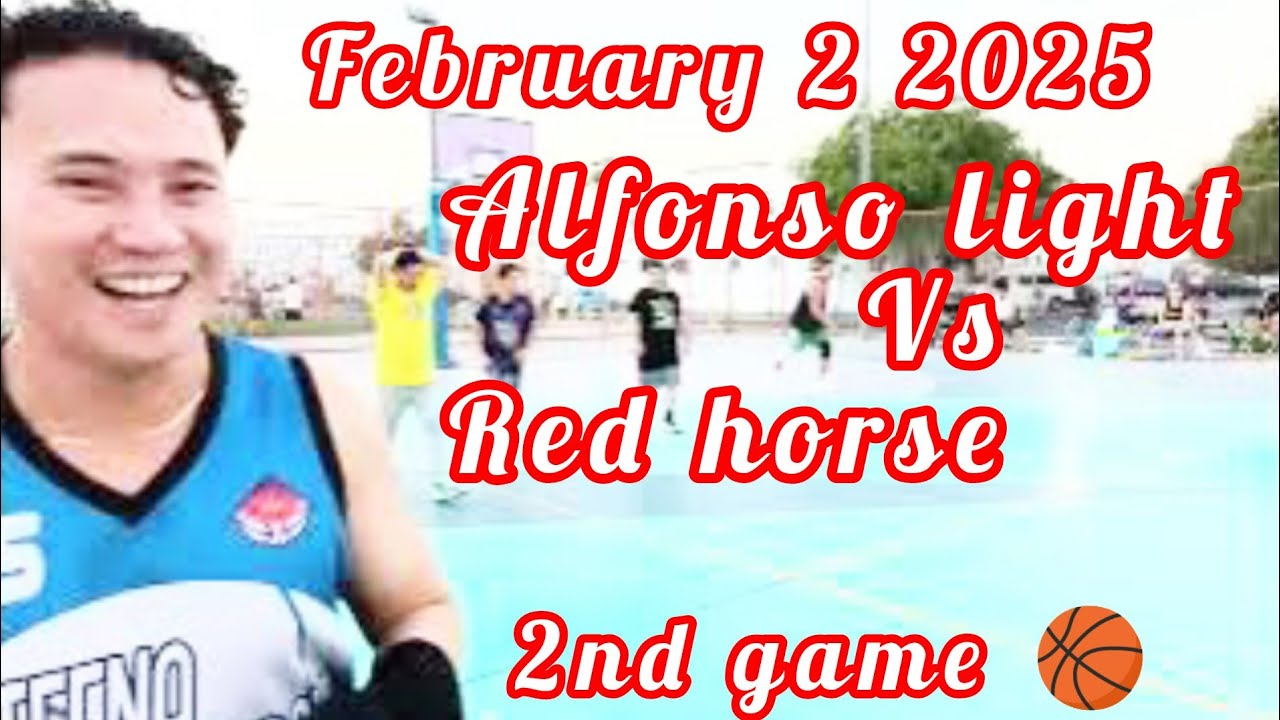 Alfonso lights Vs Red horse beer #2ndgame #ofwdubaiuae #uaebasketball # ...