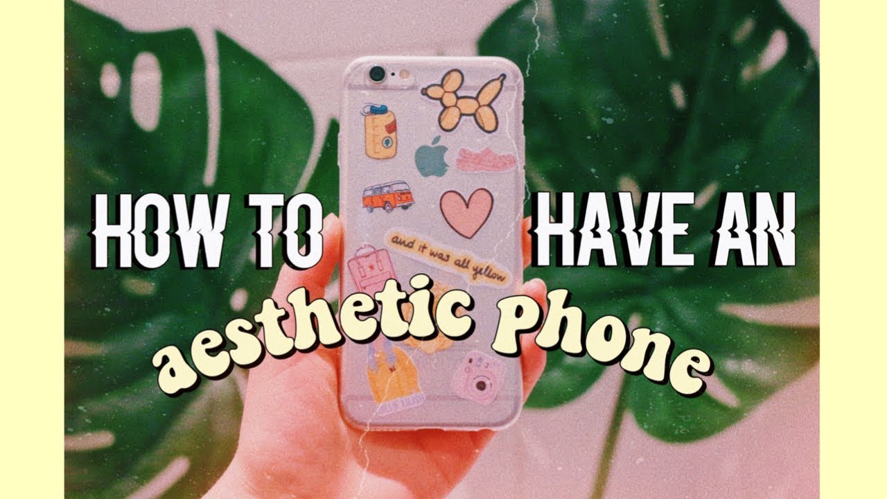 how to have an aesthetic phone - part 2 - YouTube