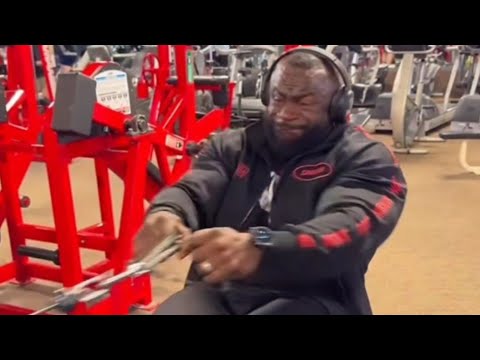 Samson Dauda 4 days out of Arnold classic 2025 | back workout - YouTube