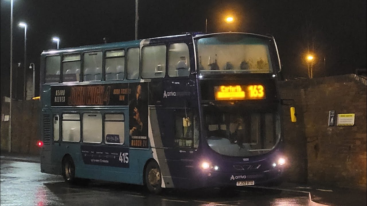 [HD WS] *KICKDOWNS / ON LOAN* Arriva Yorkshire 1500 (YJ59 BTO) On The ...