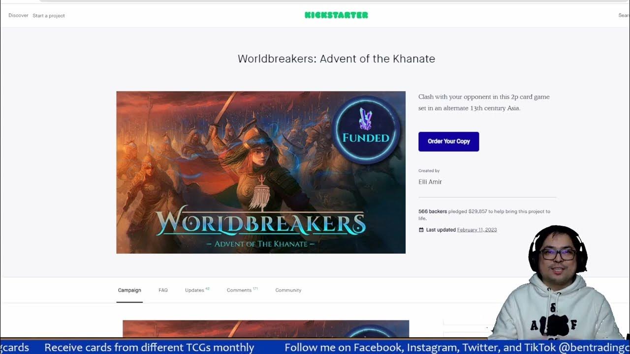 WORLDBREAKERS Kickstarter Fulfillment is SPOT ON! - YouTube