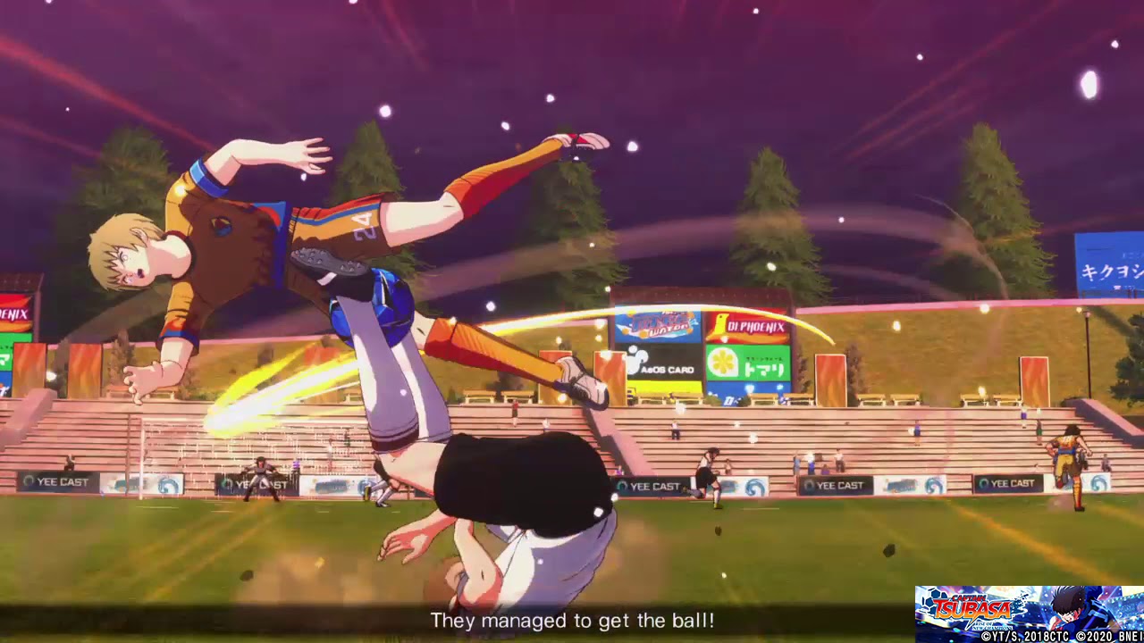 CAPTAIN TSUBASA Win From behind - YouTube