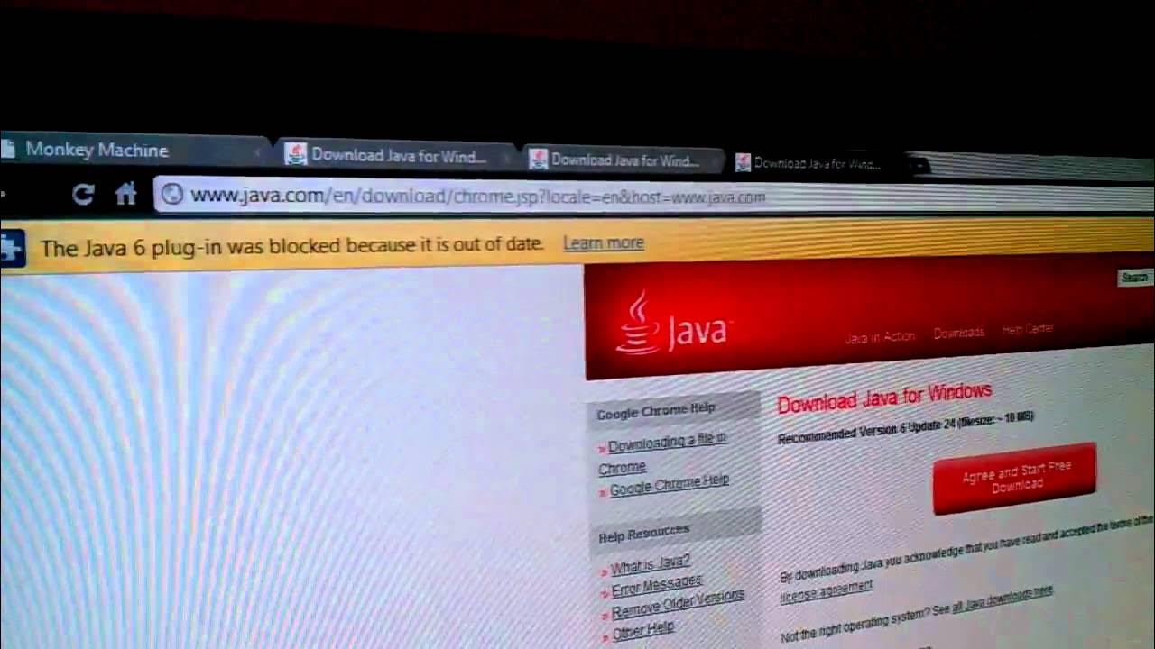Java Update Fail - YouTube