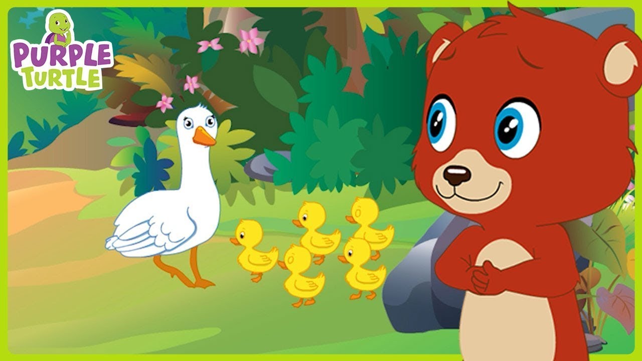 Five Little Ducks + More Counting Nursery Rhymes & Kids Songs - Purple ...