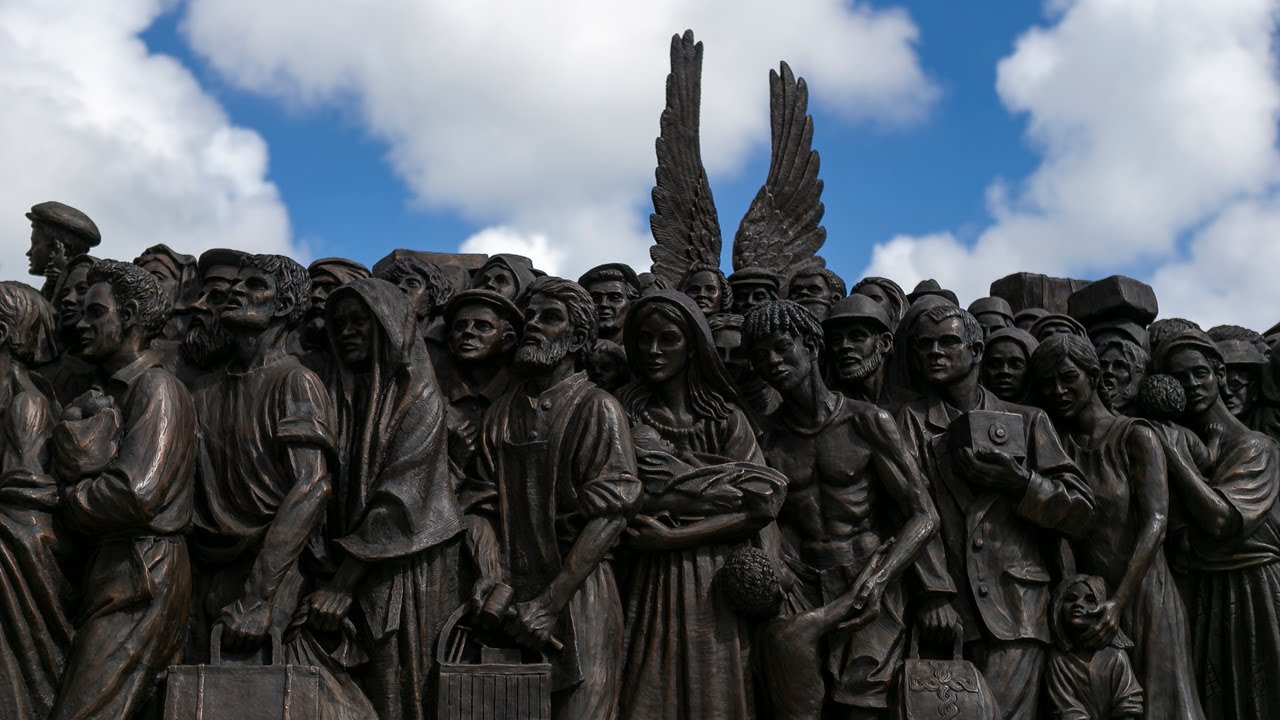'Angels Unawares' makes its way to Bayfront Park in downtown Miami ...